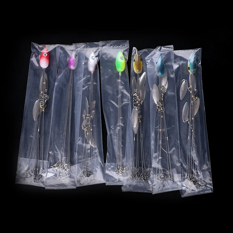 Superiorfishing 8 Blade Umbrella Rig Fishing Baits Lure Alabama Rig ...