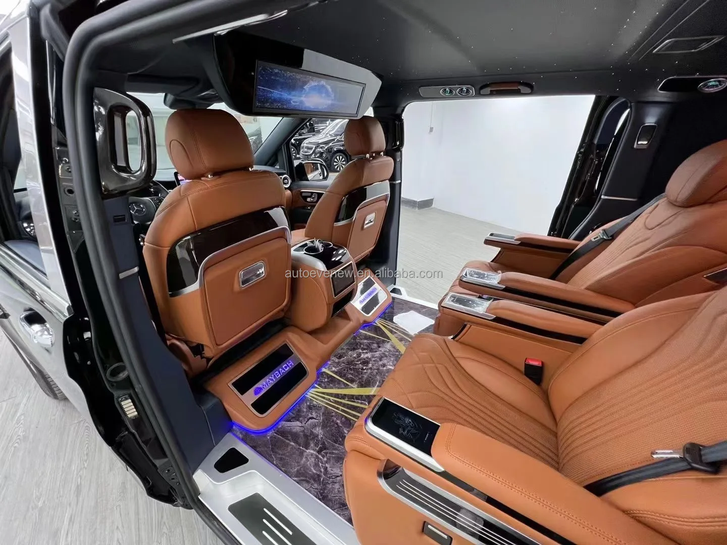 Custom Electric VIP Captain Seats for Tuning Sprinter MPV