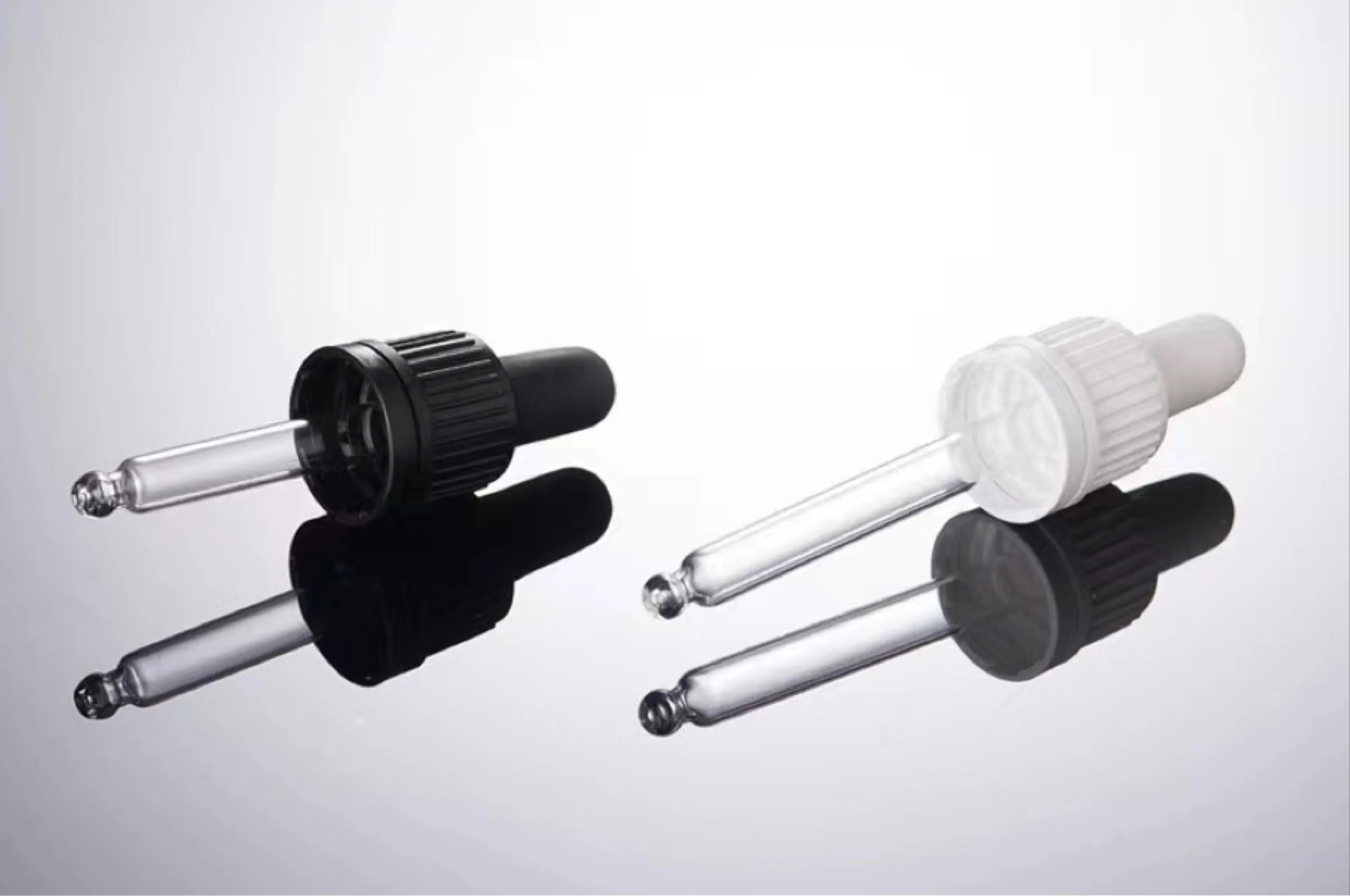 18/410 Electrochemical Aluminum Plastic Glass Dropper Screw Dropper Cap ...