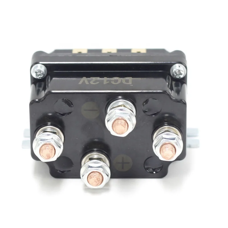High Power 250A 12V Winch Relay Solenoid Positive and Negative Golf ...