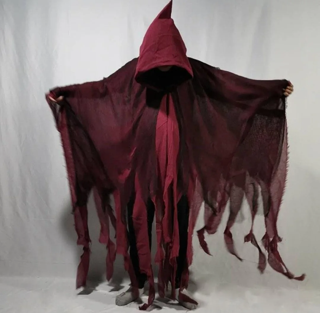Vintage Devil Costume - Spooky Cloak for Halloween