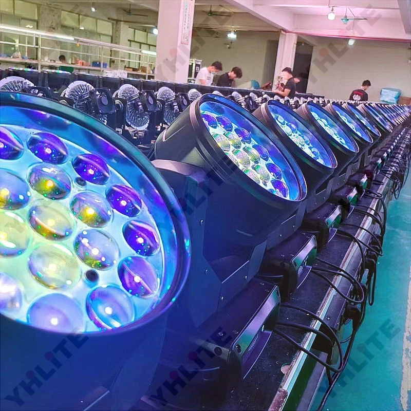 Factory Price Stage Lighting Mac Aura 19x15w Led Moving Head Light Rgbw ...