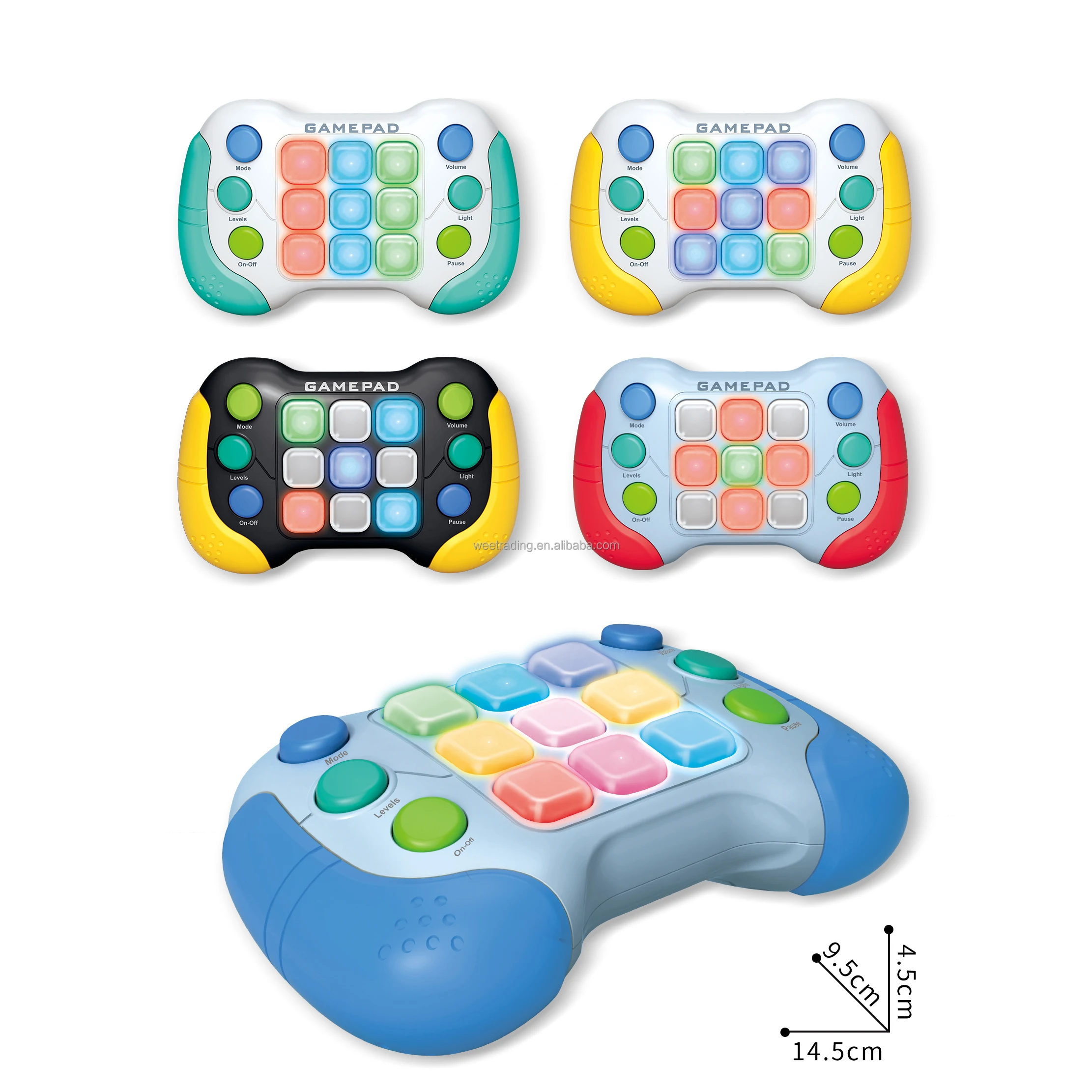 2024 New Fidget Toys Pop It Game Electronic Quick Push Game Console ...