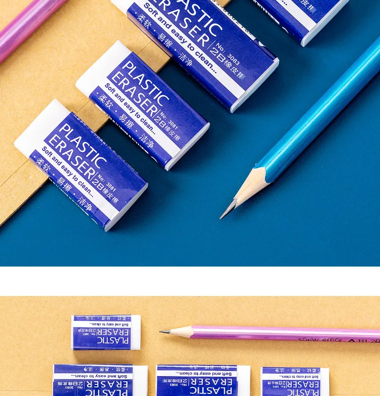 Student Exam Special Eraser Pencil Clean Without Leaving Traces Primary ...