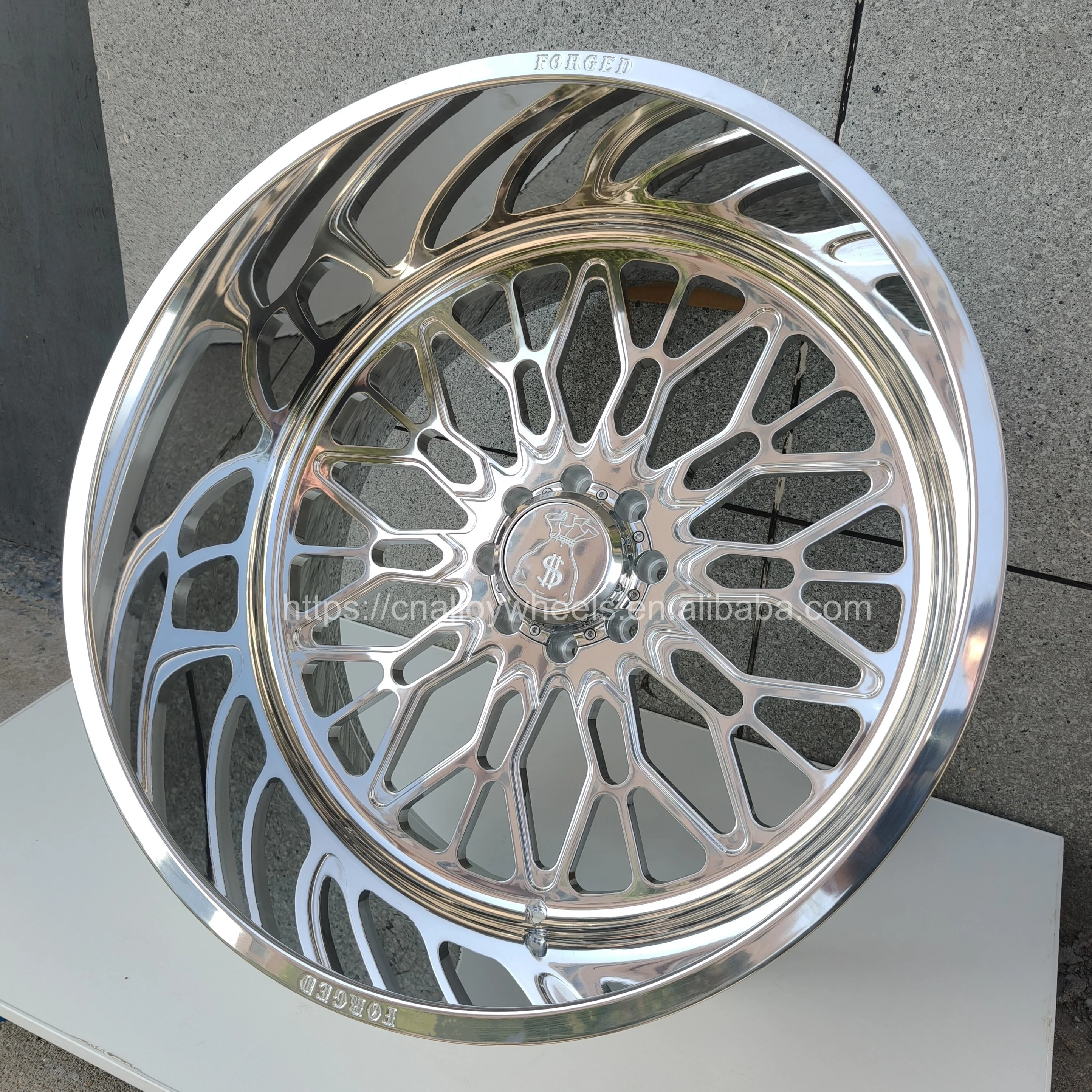 Custom Forged 4x4 Off-Road Rims - Deep Dish Alloy Wheels 20 to 26 Inch ...