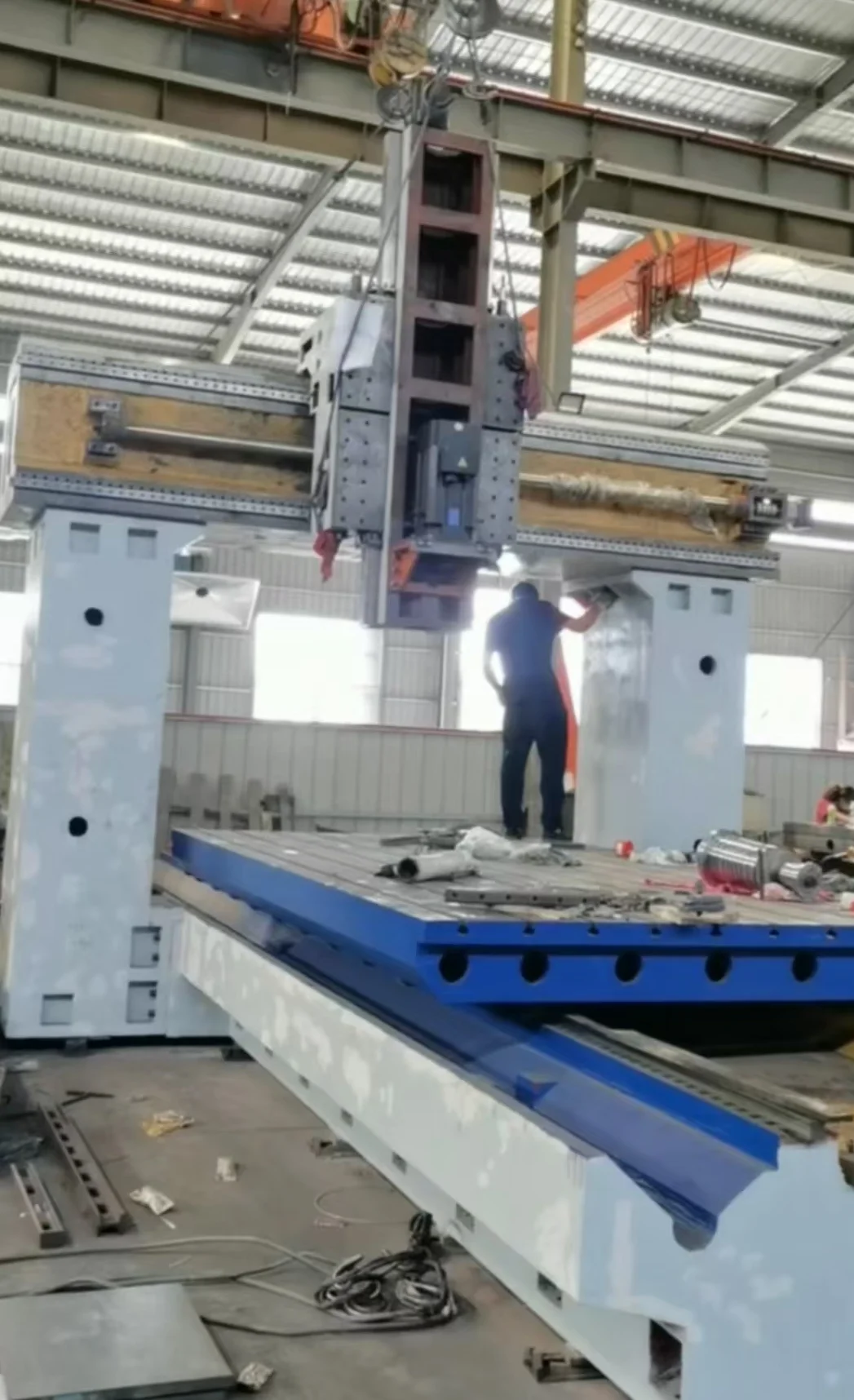 Large CNC Gray Iron Disappearance Mold Machine Tool Castings Cast Iron ...