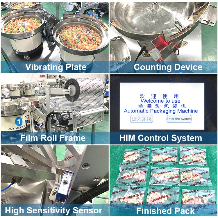 ATM-320R Automatic Screw Pouch Sorting Machine - Efficient & Reliable