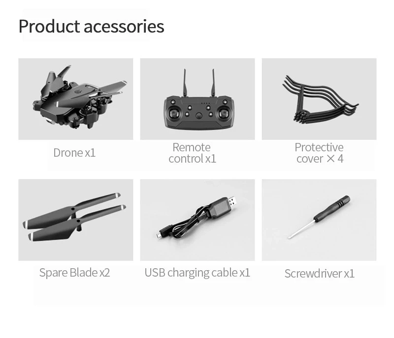 2021 New S60 Pro Drone 20min 1000m Gps 5g Wifi 4k Hd Wide Angle Camera ...