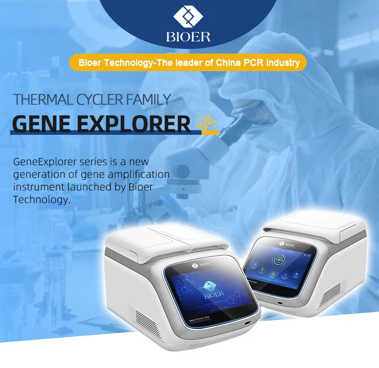 Bioer Gene Explorer - Precision PCR Instrument with Hot Lid