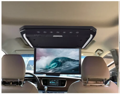 2024 17.3 Inch Luxury Ceiling Display Car Flip Display Android High ...