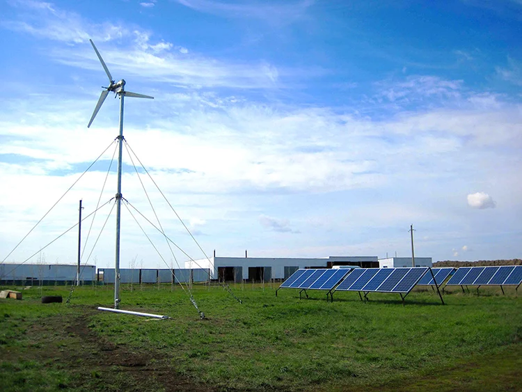 Off Grid 10kw Wind Turbine Power Solar Hybrid Turbine 5kw Wind Power Generation Home Solar ...