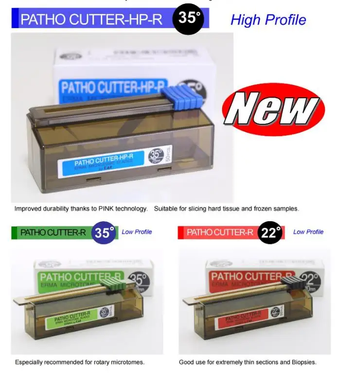 L Erma Disposable Microtome Knife Blades Disposable Microtome Blades ...
