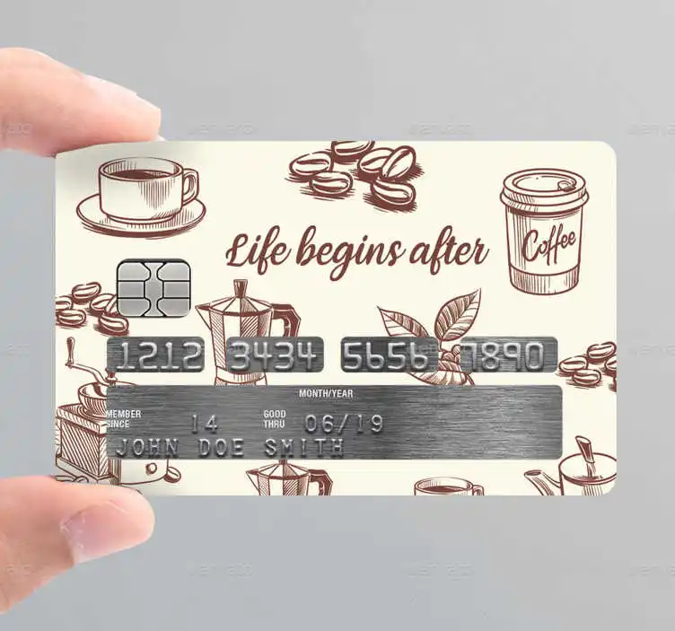 Advertising Credit Bank Card Sticker Custom Cut-out Card Hologram ...