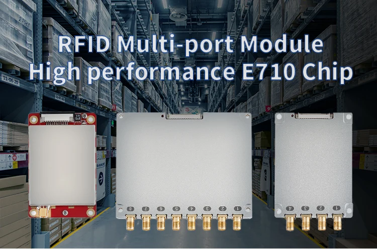 Long Distance UHF RFID Module - Impinj E710 4 Ports
