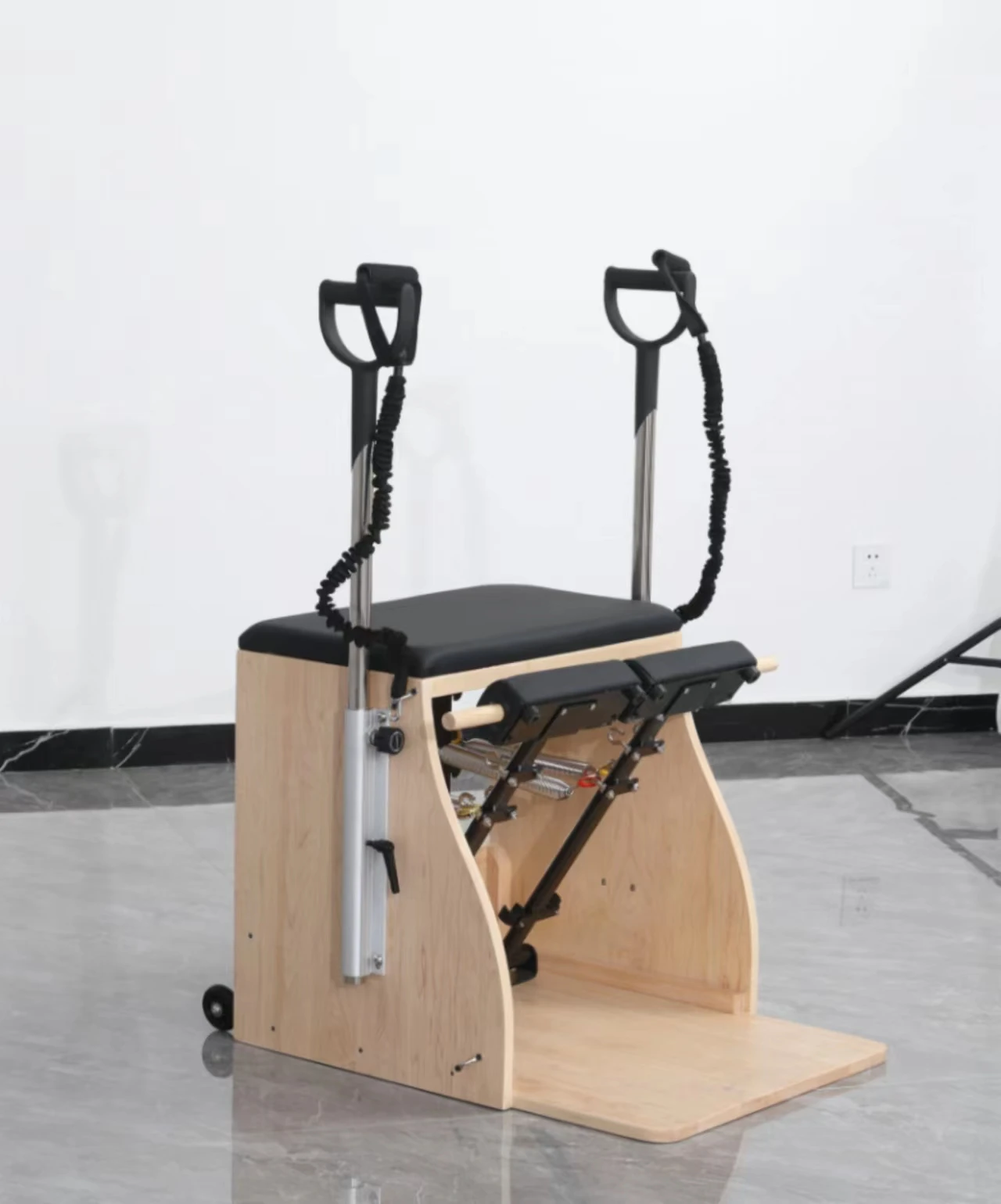 Maple Wunda Chair Stable Eco Pilates Handles Springs Reformer