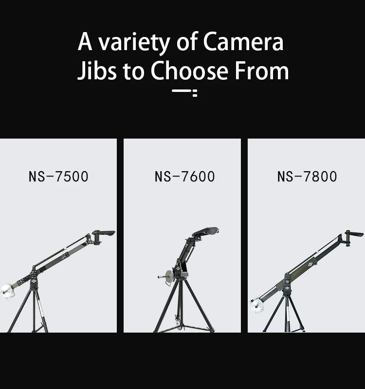 Nsh Crane Camera Jib With Tripod Jib Crane Cinema Dolly Photographic ...