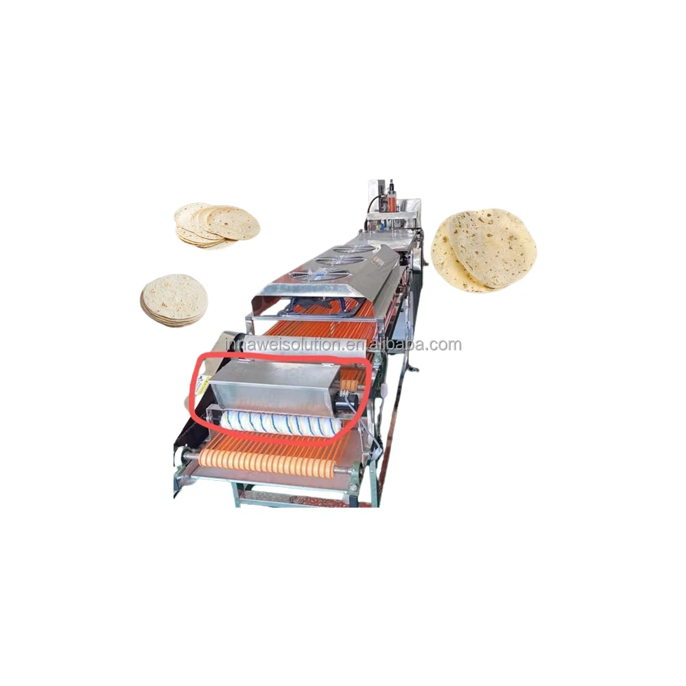 Fully Automatic Chapati Roti Make Machine Corn Tortilla Make Machine ...