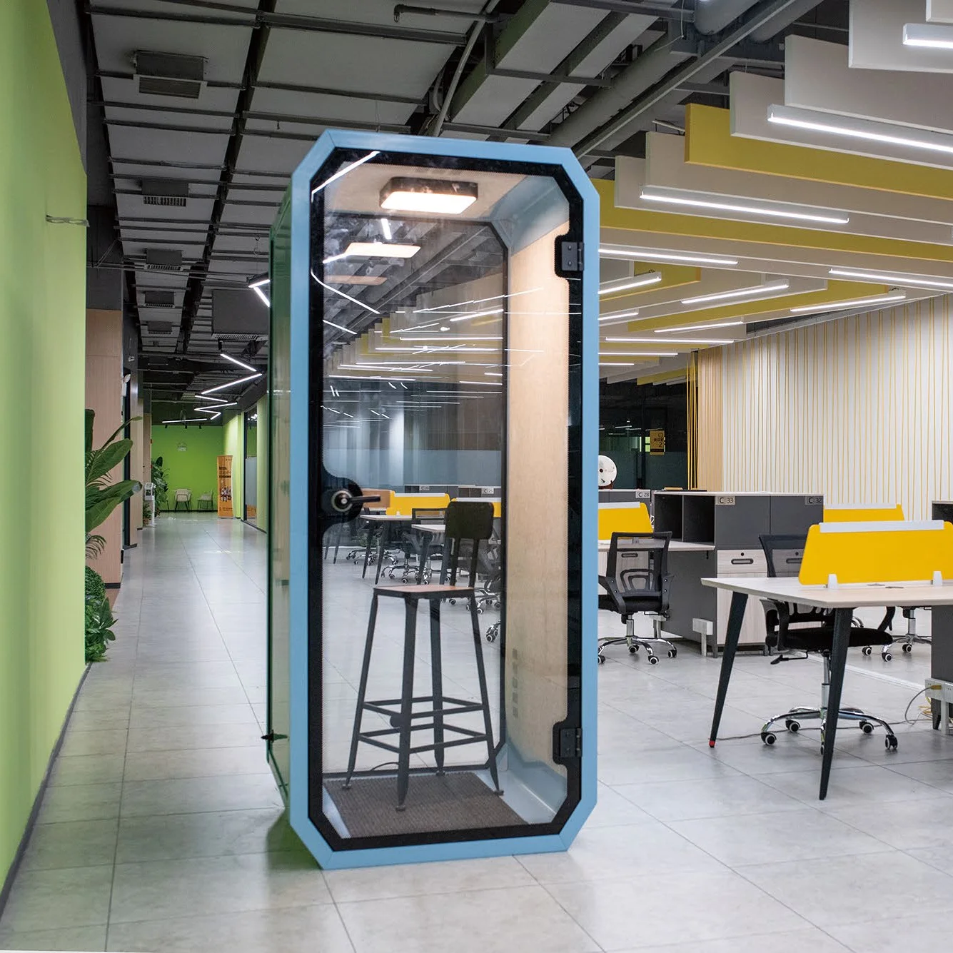 Container Work Pods Mobile Soundproof Boothes Single Person Acoustic ...