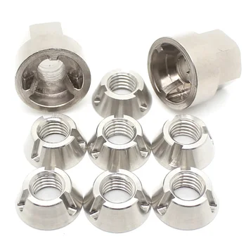 Premium Stainless Steel Conical Trident Drive Tamper-proof Nut Safety ...