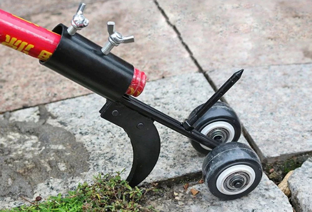 No-bend Weed Eater Adjustable Roller Gardening Weed Eater Weed Hook ...