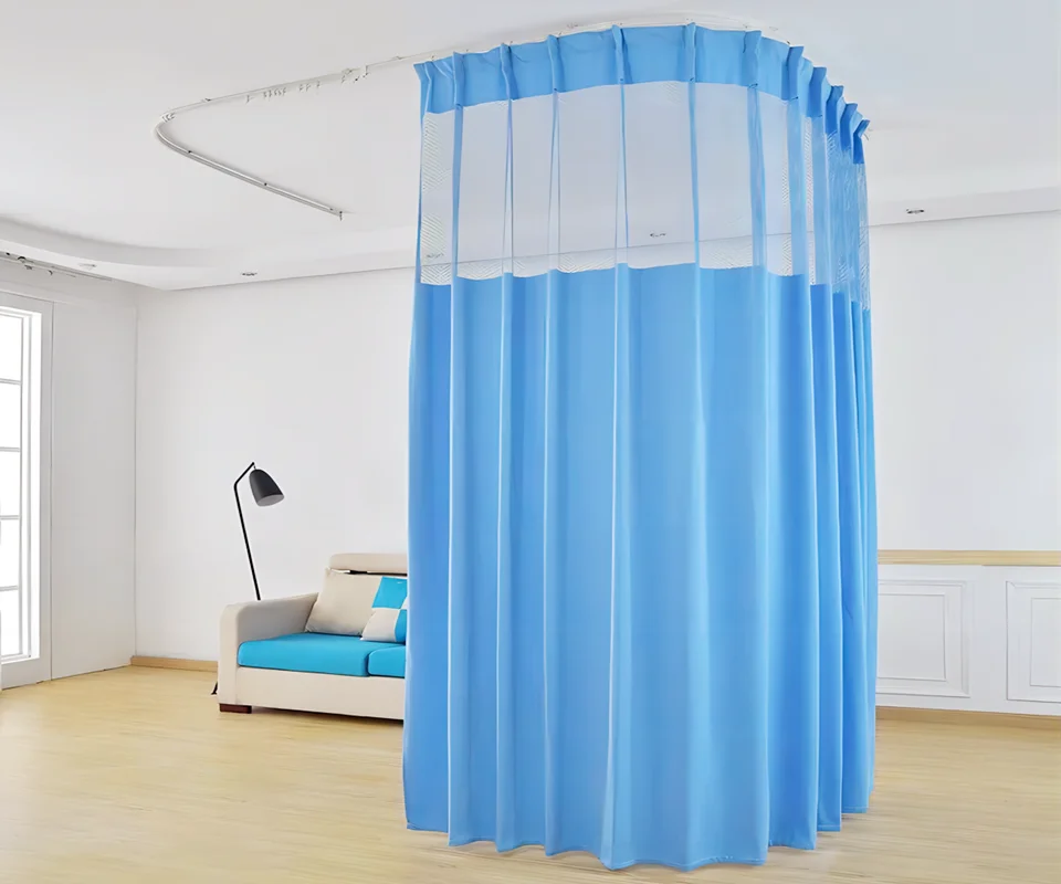 Exquisite Anti-Bacterial Medical Partition Curtain Skin-Friendly Wear ...