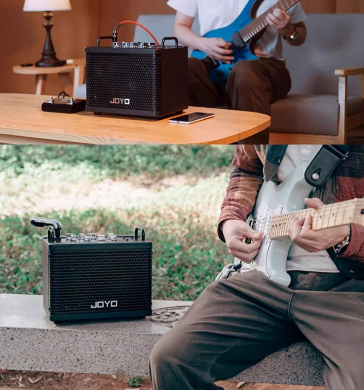 Folk Wooden Electric Guitar Speaker for Electric Drum Kit