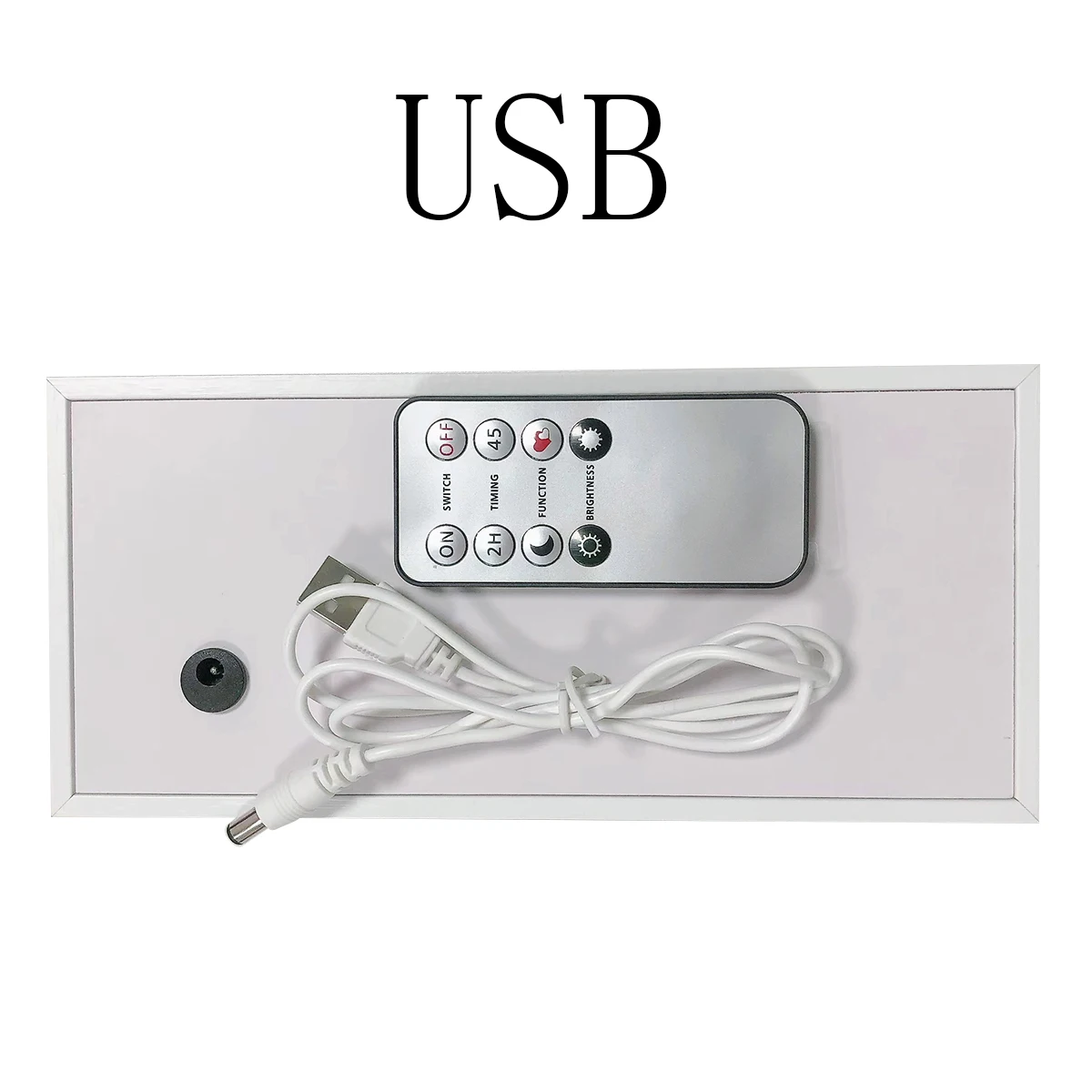 Custom USB Anime LED Light up Painting Frame Table Lamp