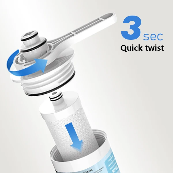 2/3/4/5 Stages Compact Fast Flow Water Filtration System For Home Use ...