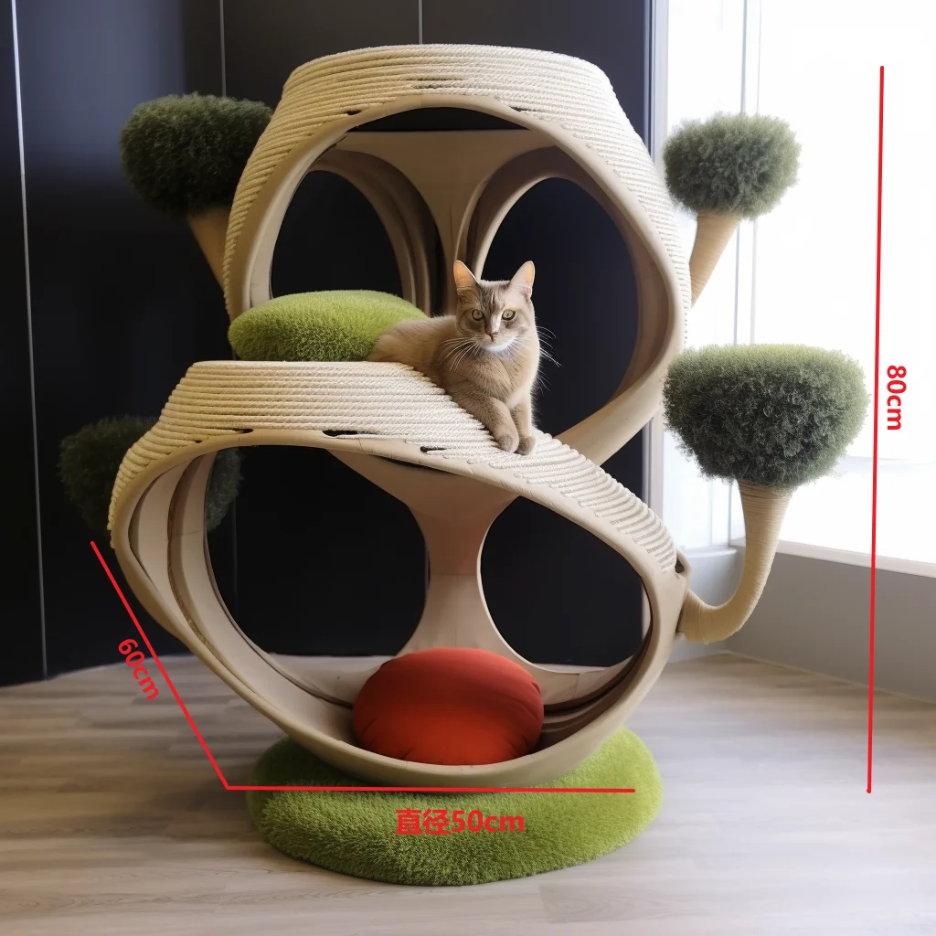 3d Printing Cat Scratching Post For The Wall Big Large Cat Scratcher ...