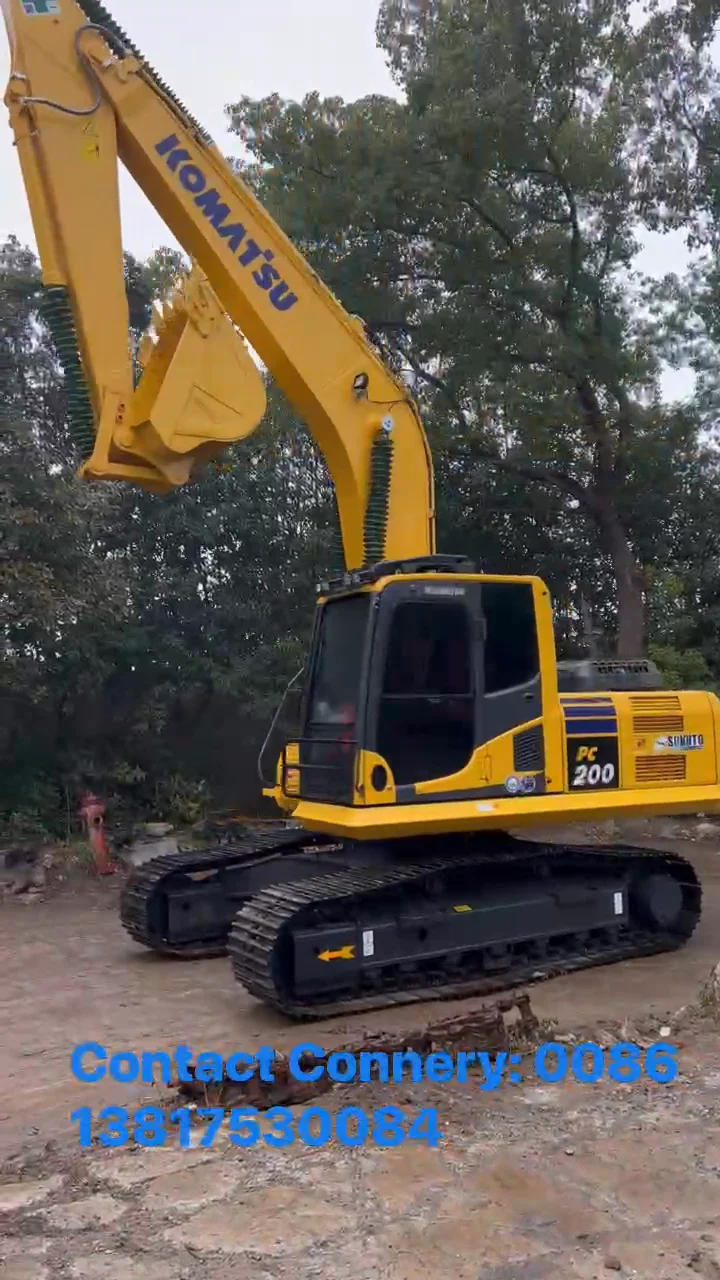 Used Komatsu Pc200-8 Excavator,20 Ton Komatsu Pc200-8n1 Pc220-8mo ...