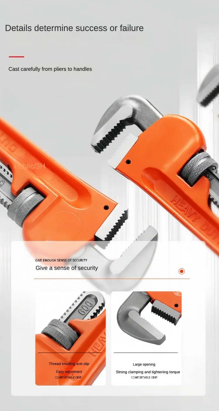 High Quality Factory Heavy Duty Water Pipe Repair Tools Steel Pipe ...