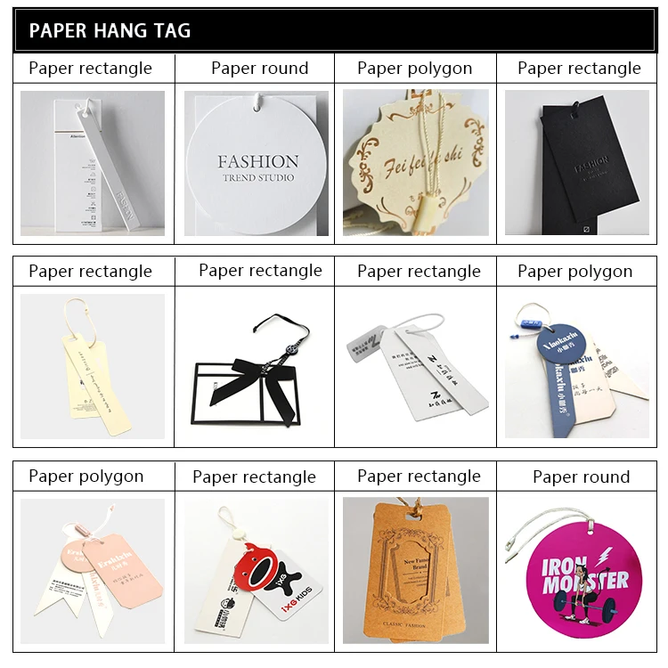 Custom Own Logo Garment Plastic Hang Tag - Green Shoe Sneaker ...