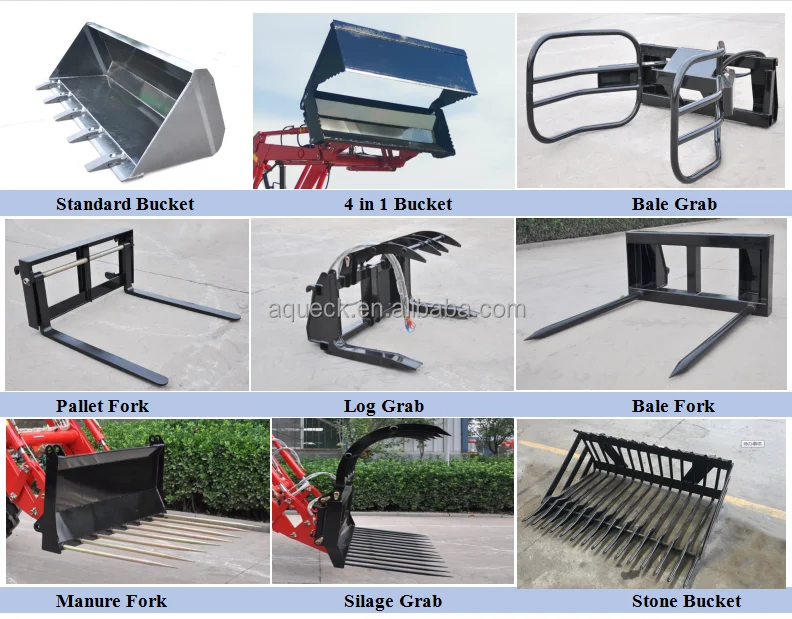 New Design--farm With Front End Loader With Euro Quick Hitch For Lovol ...