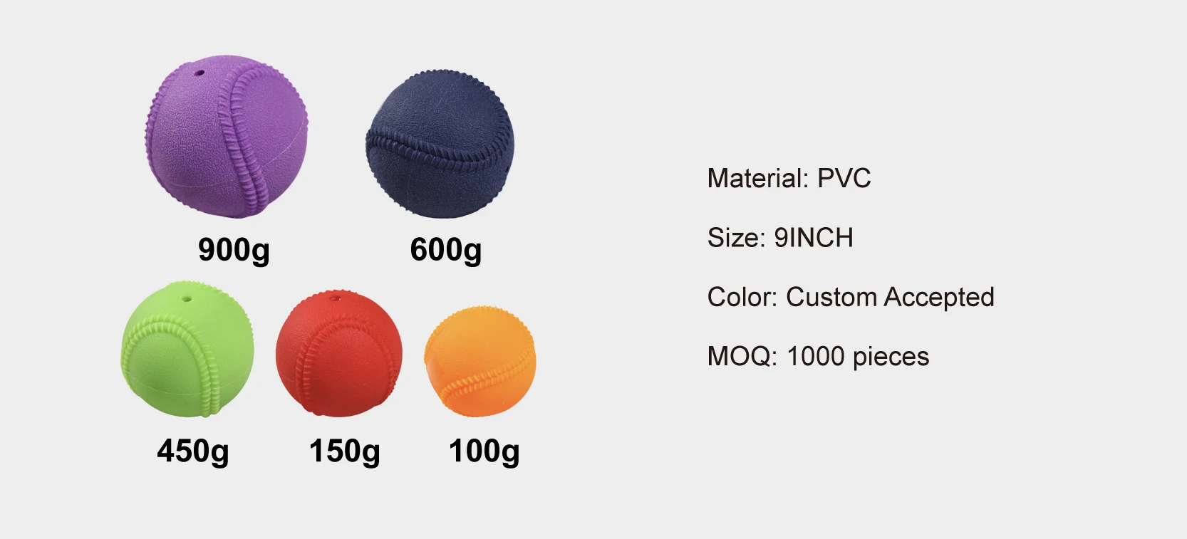 Plyo Pitching Balls - Weighted Sand Softball Baseball Set