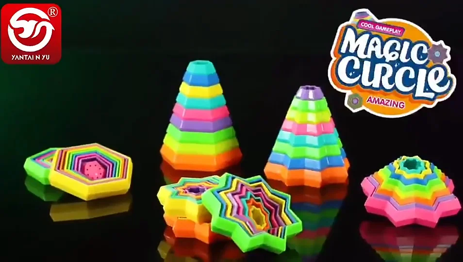 M1995 2022 Magic Circle Fidget Toy Game For Chidren's Educational ...