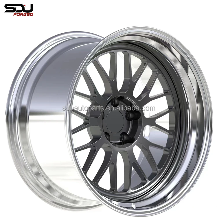 Multi-spoke 2 Piece Forge Wheel Gun Grey 20 X 11 And 20 X 10 Concave 20 ...