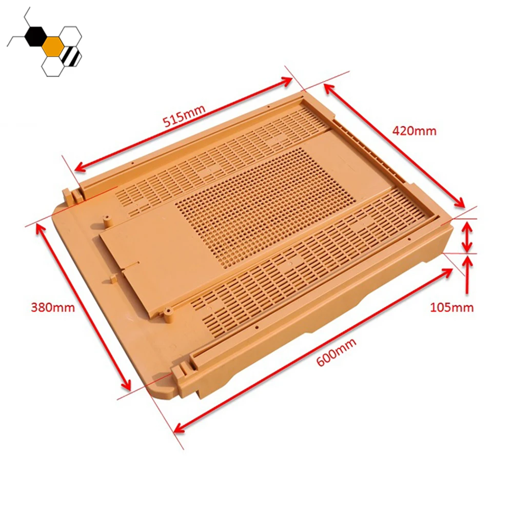 Beehive langstroth polypropylene bee hive ventilated pulled plastic ...