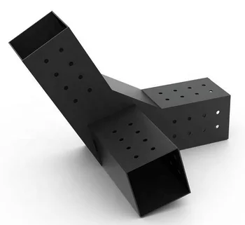 Outdoor Hexagonal Pergola Support 6x6 Inch 3-way Top Conner Brackets ...