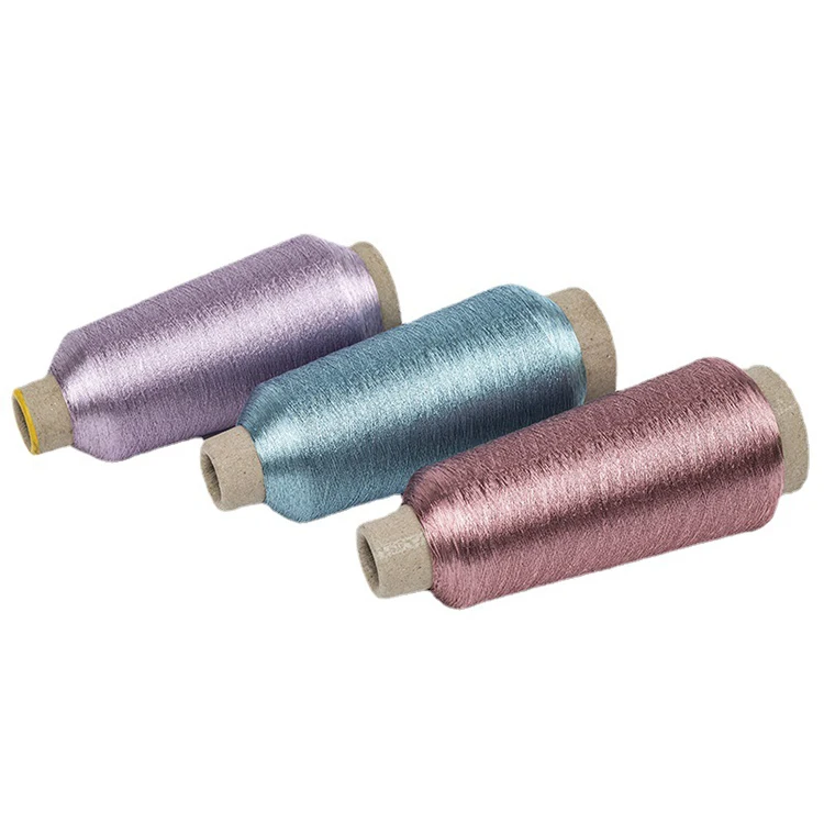 Zilver Haakgaren - High Tenacity Metallic Yarn for Embroidery