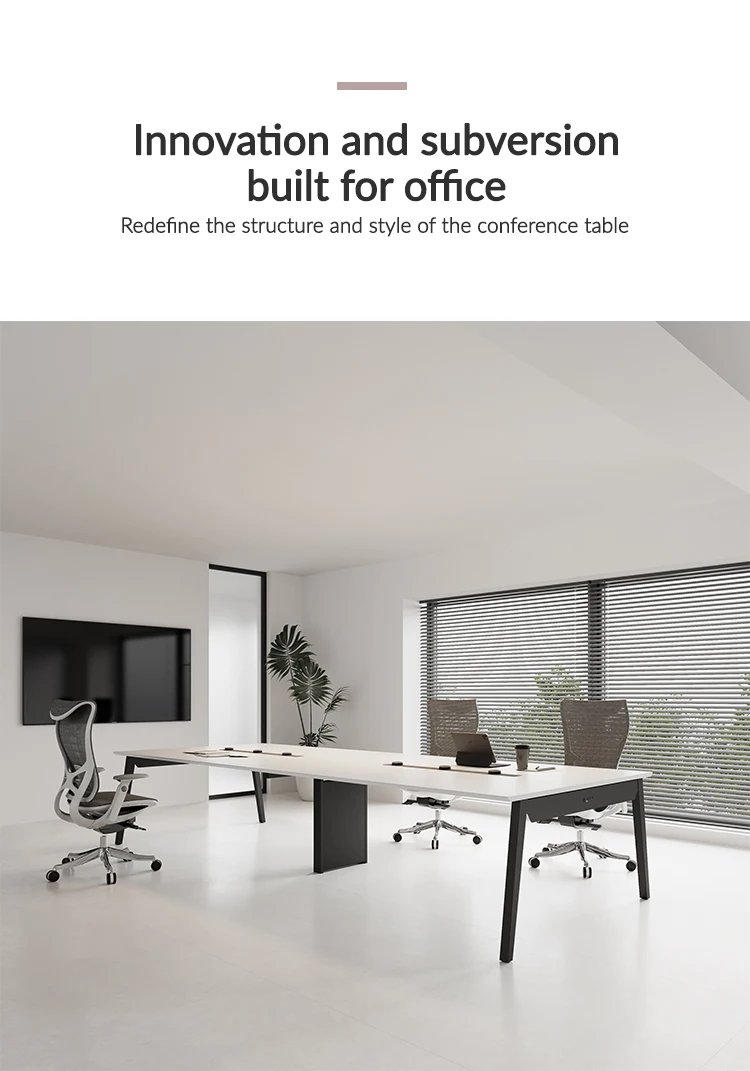 New Fashion Large Modular Conference Table Convertible Extendable For ...