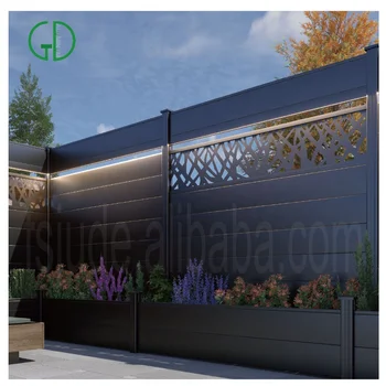 Gd Solar Cap Laser Cut Aluminium Newly Design Zaun Garten Ornament ...