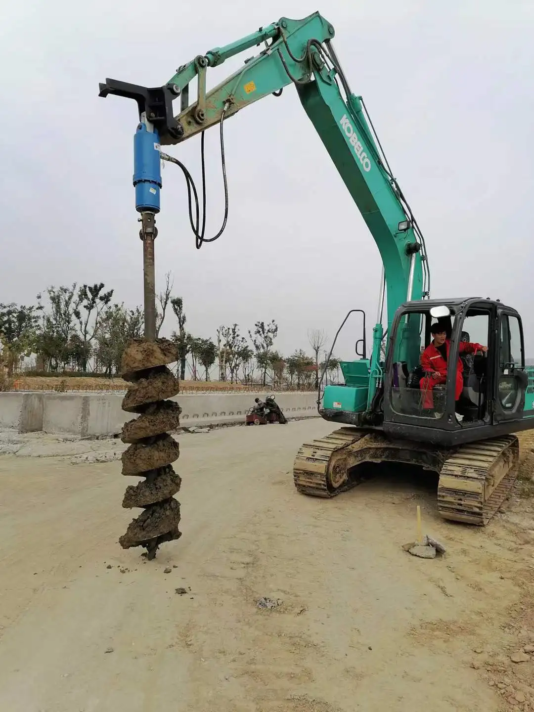 Wholesale Superior Quality Hydraulic Power Earth Auger Boring Pile ...