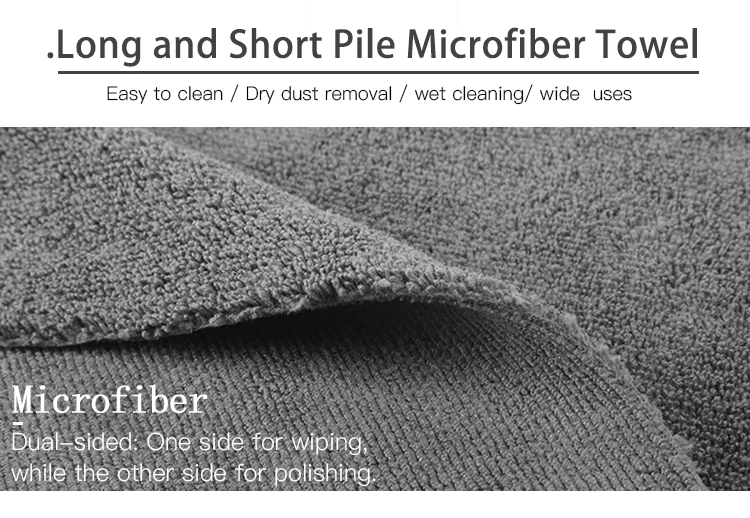 Microfiber Cloth 40x40 cm Absorbent Edgeless for Car Wash & Kitchen ...