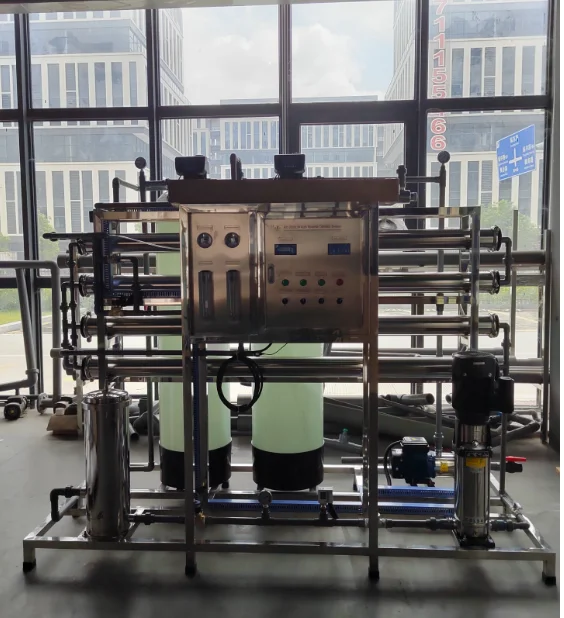 10000 GPD Reverse Osmosis Drinking Water Filter 2000LPH Borehole Water ...