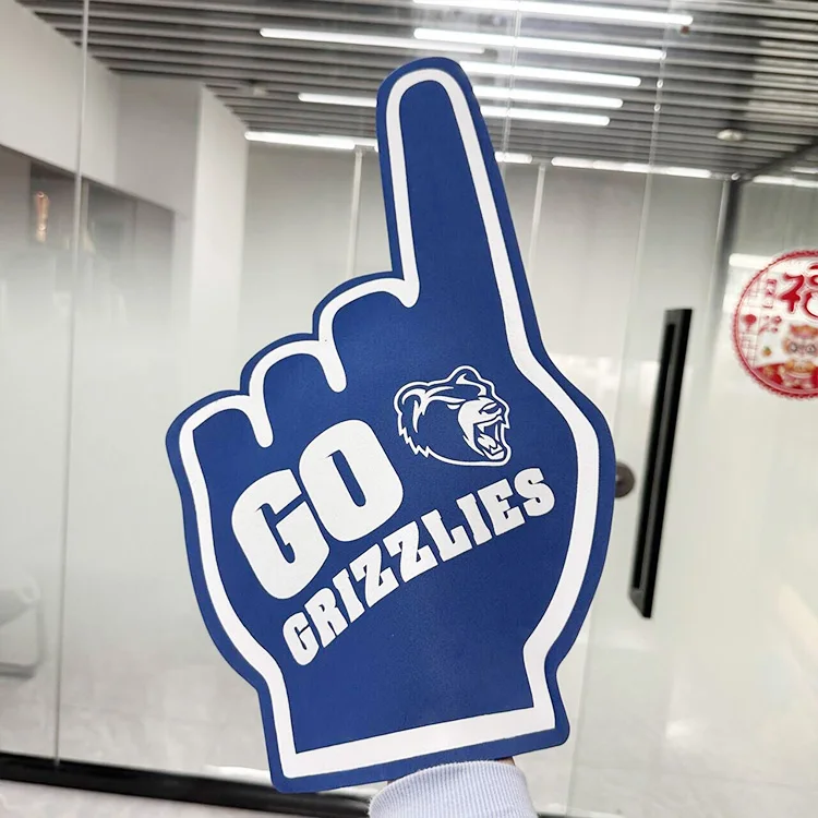 Customized EVA Sports Fan Cheerleading Giant Big Mini Fingers Hand ...