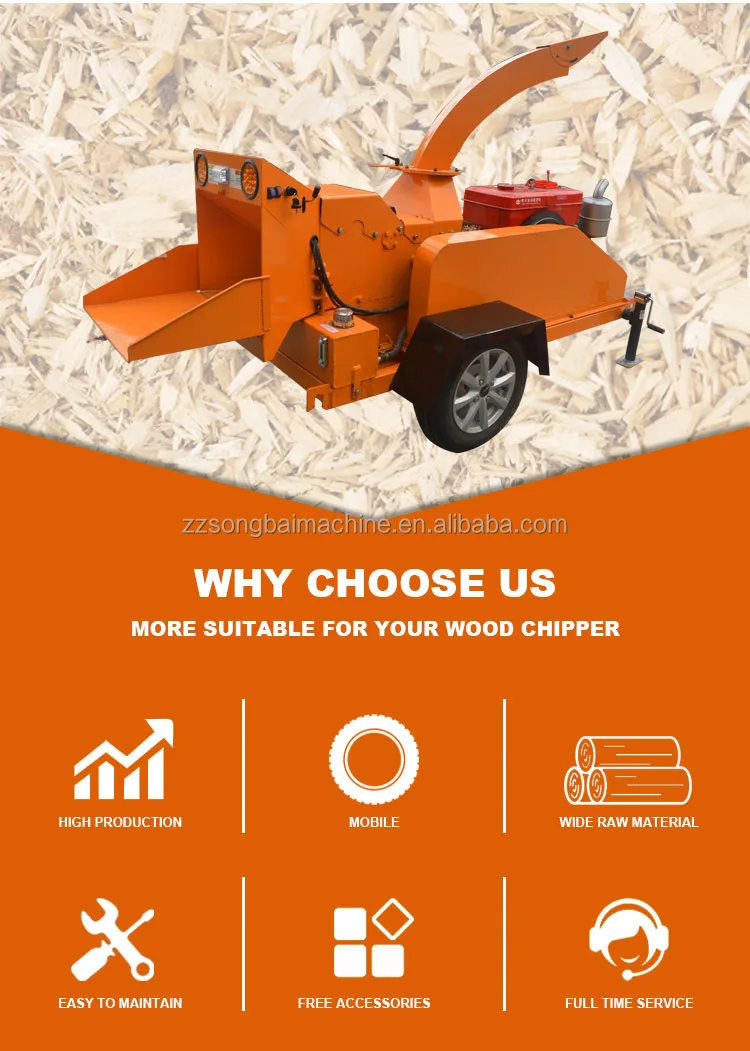 Garden Shredder for Branches Wood Sawdust Making Machine Tree Twig ...