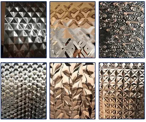 Honeycomb Mirror Decorative Gold Color Cladding Stamped 3d Harmmered ...