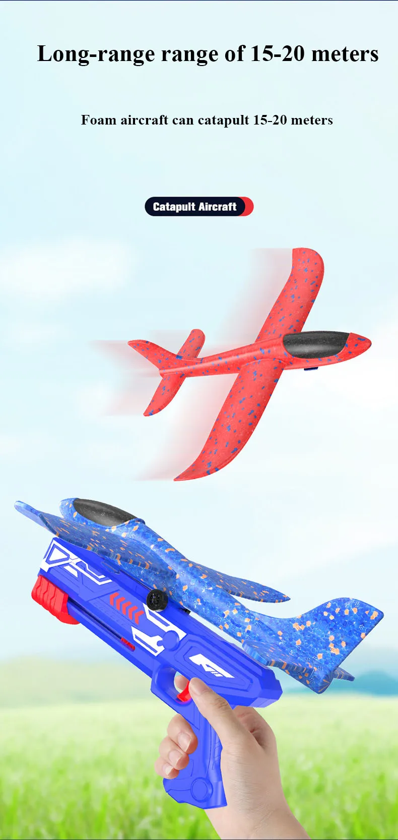Best Flying Toys for Kids - Ejection Airplane Gun Set