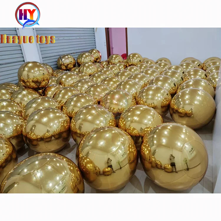 Hanging Inflatable Mirror Ball Mirror Balloon Giant Mirror Sphere for ...