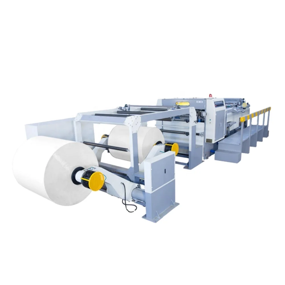 ZOMAGTC Jumbo paper roll sheeter rotary paper cutting machine roll to ...